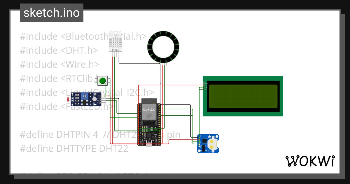 ESP32 DIY water station V3 - Wokwi ESP32, STM32, Arduino Simulator