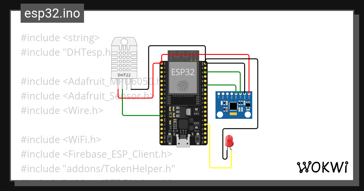 ESP32 Test - Wokwi ESP32, STM32, Arduino Simulator