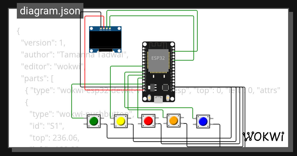 P258 Project - Wokwi ESP32, STM32, Arduino Simulator