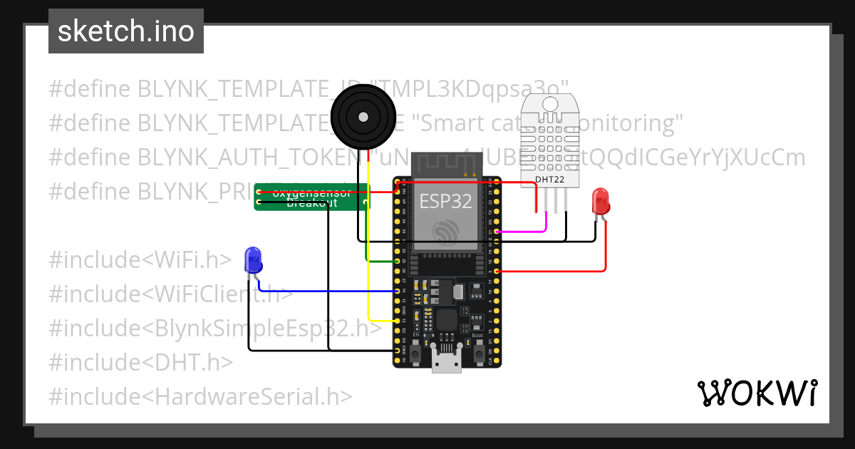 Wokwi Online Esp32 Stm32 Arduino Simulator
