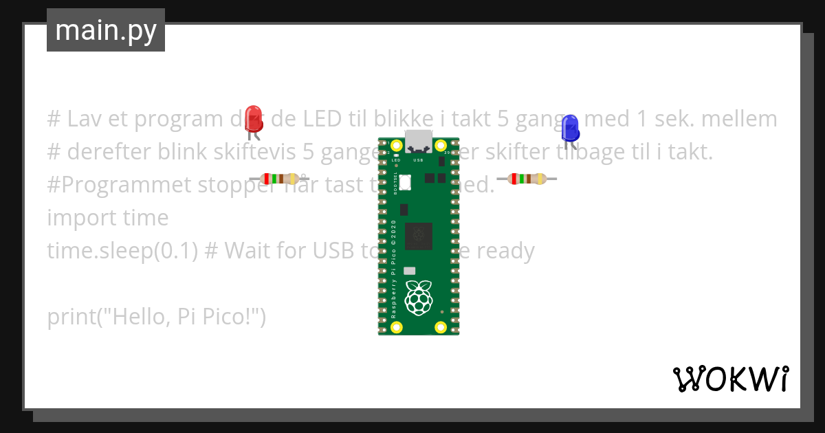 Eaaa opgave 1 - Wokwi ESP32, STM32, Arduino Simulator