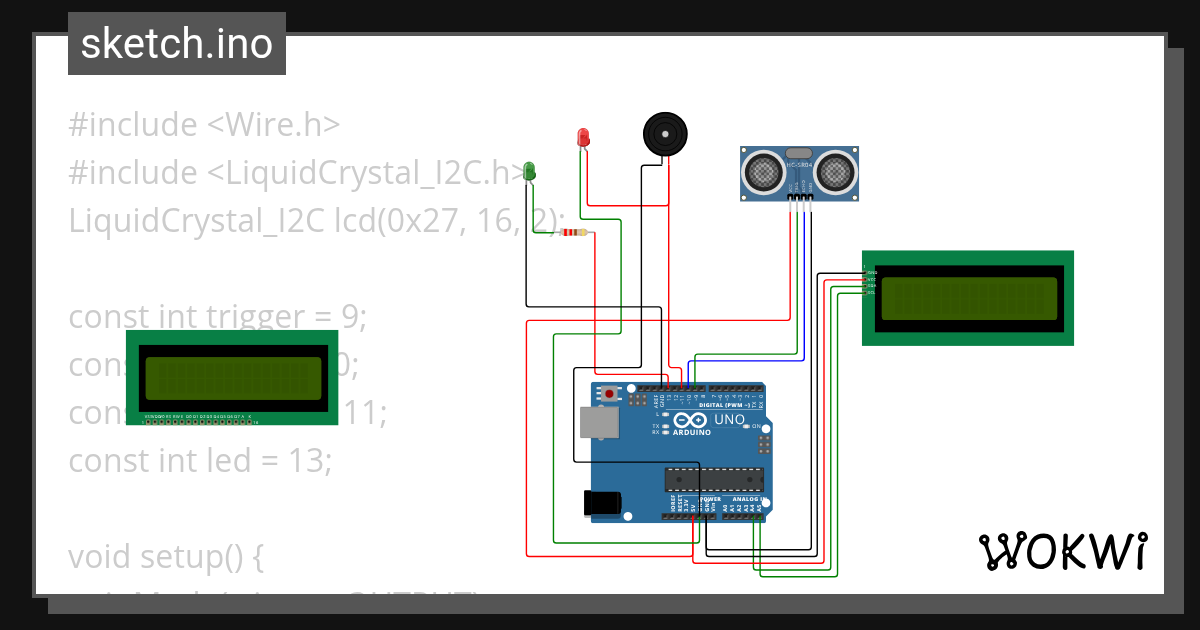 AUTOMATION DISPLAY - Wokwi ESP32, STM32, Arduino Simulator
