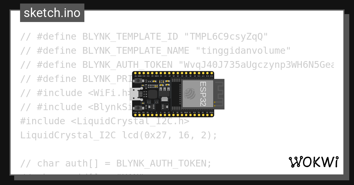 Project Perdana Wokwi Esp32 Stm32 Arduino Simulator 