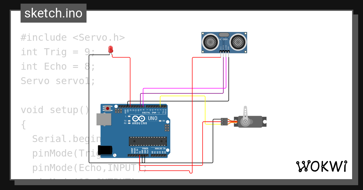 Basurero Wokwi Esp32 Stm32 Arduino Simulator