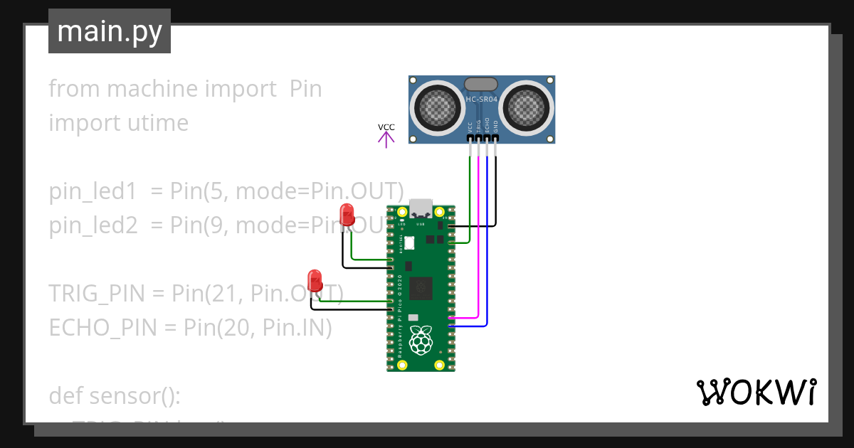 Blink With Micropython Copy Wokwi Esp32 Stm32 Arduino Simulator