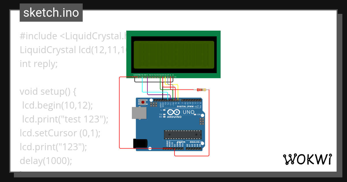 Ekran Wokwi Esp32 Stm32 Arduino Simulator 8434