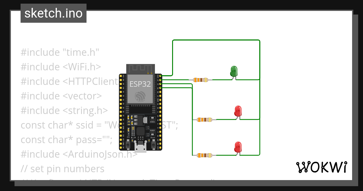 TA Automatic Feeding Machine 102 Time from server - Wokwi ESP32, STM32, Arduino Simulator