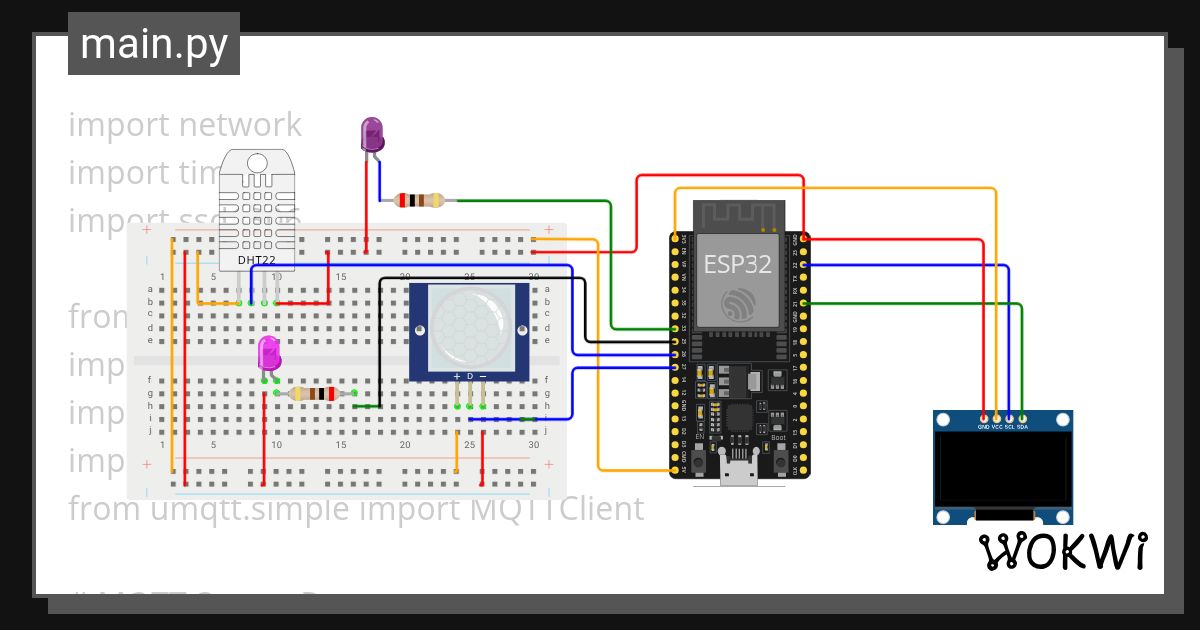assignment - Wokwi ESP32, STM32, Arduino Simulator