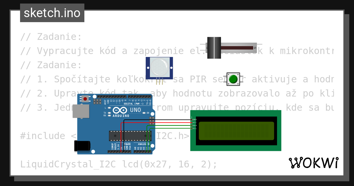 Písomka Wokwi Esp32 Stm32 Arduino Simulator 6936
