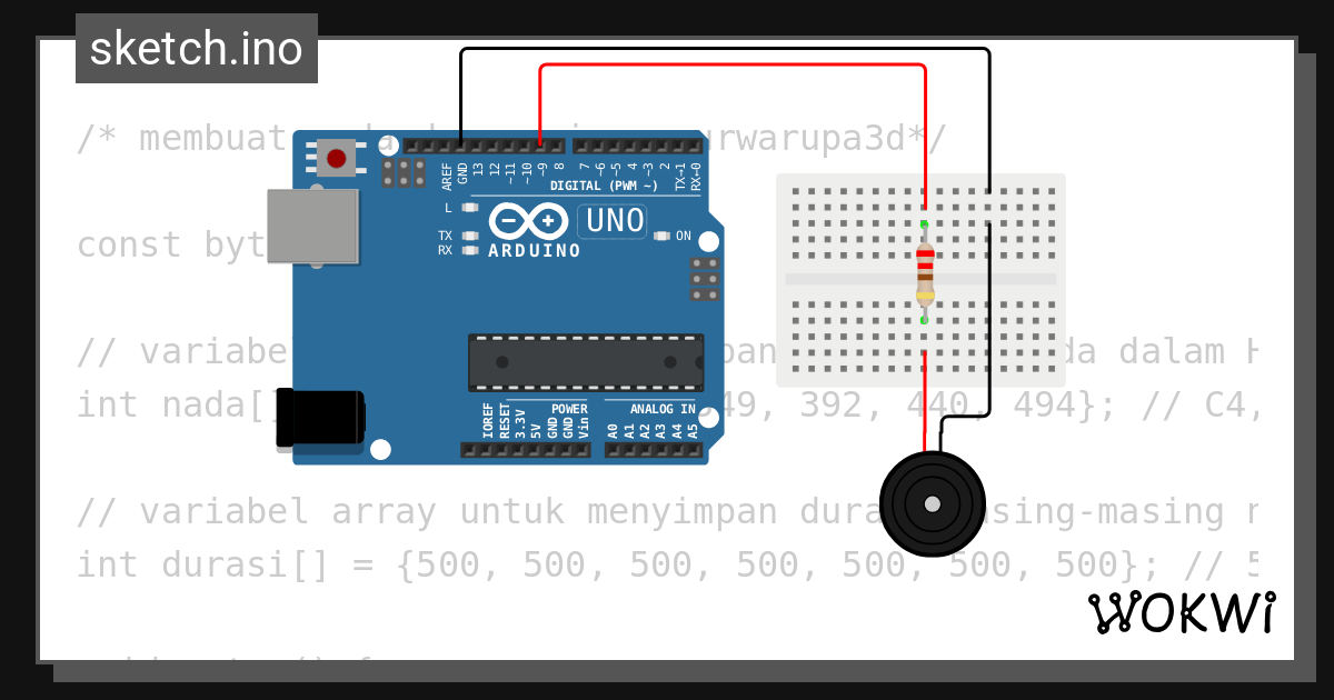 Arduino Nada Doremi Wokwi Esp32 Stm32 Arduino Simulator 7822