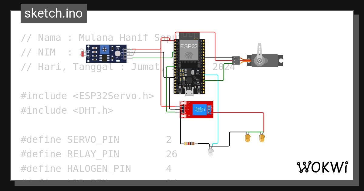 94maulana Hanif Saputra2021230057 Wokwi Esp32 Stm32 Arduino Simulator