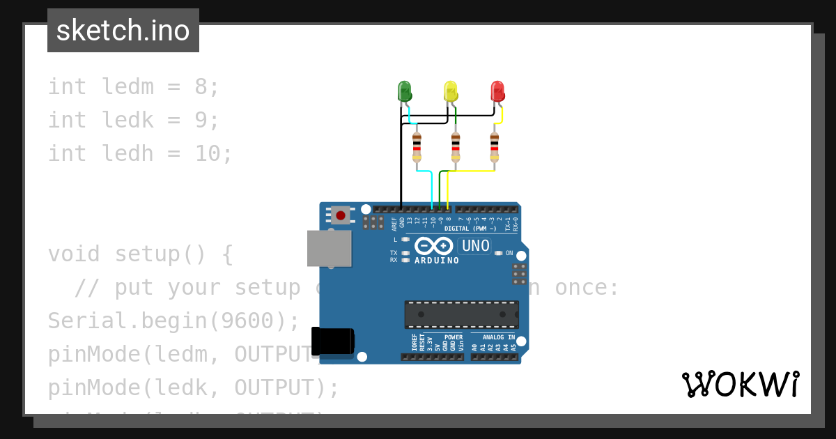 Project Traffic Light Luthfi Wokwi Esp32 Stm32 Arduino Simulator
