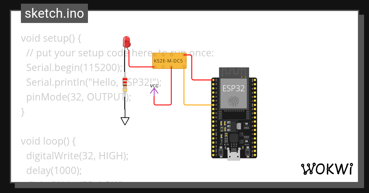relais - Wokwi ESP32, STM32, Arduino Simulator relais - Wokwi ESP32, STM32, Arduino Simulator
