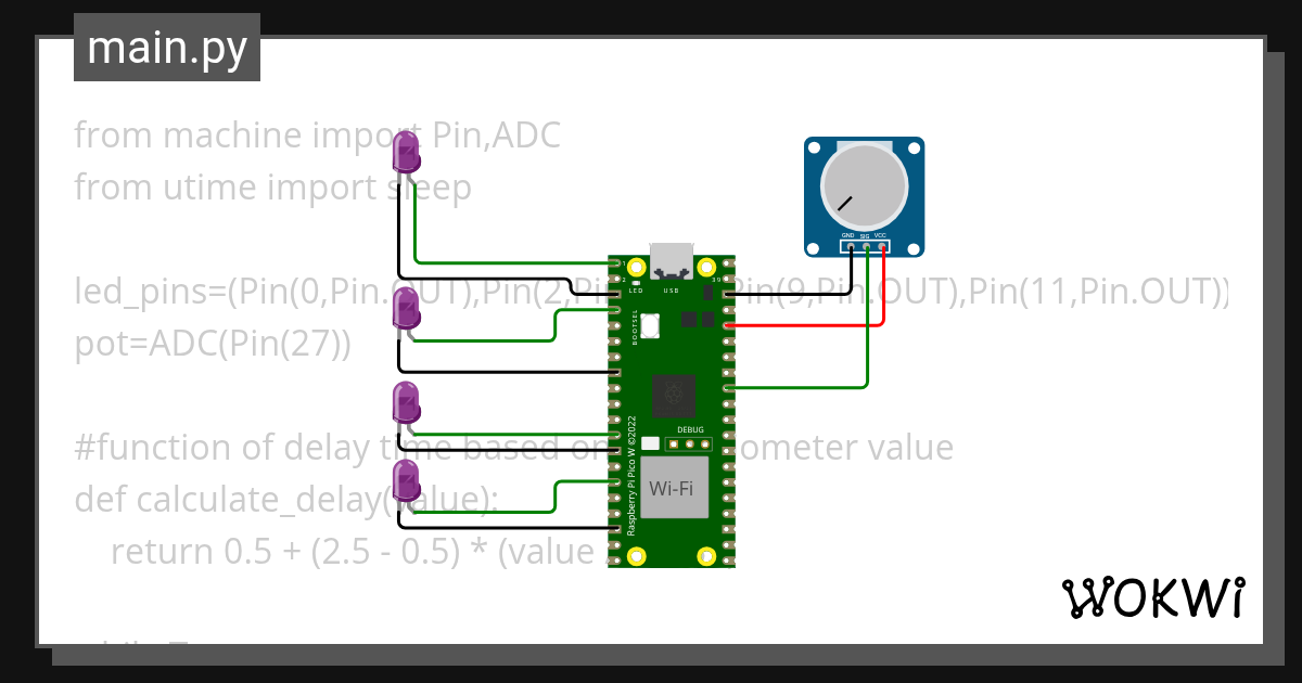Wokwi - Online ESP32, STM32, Arduino Simulator