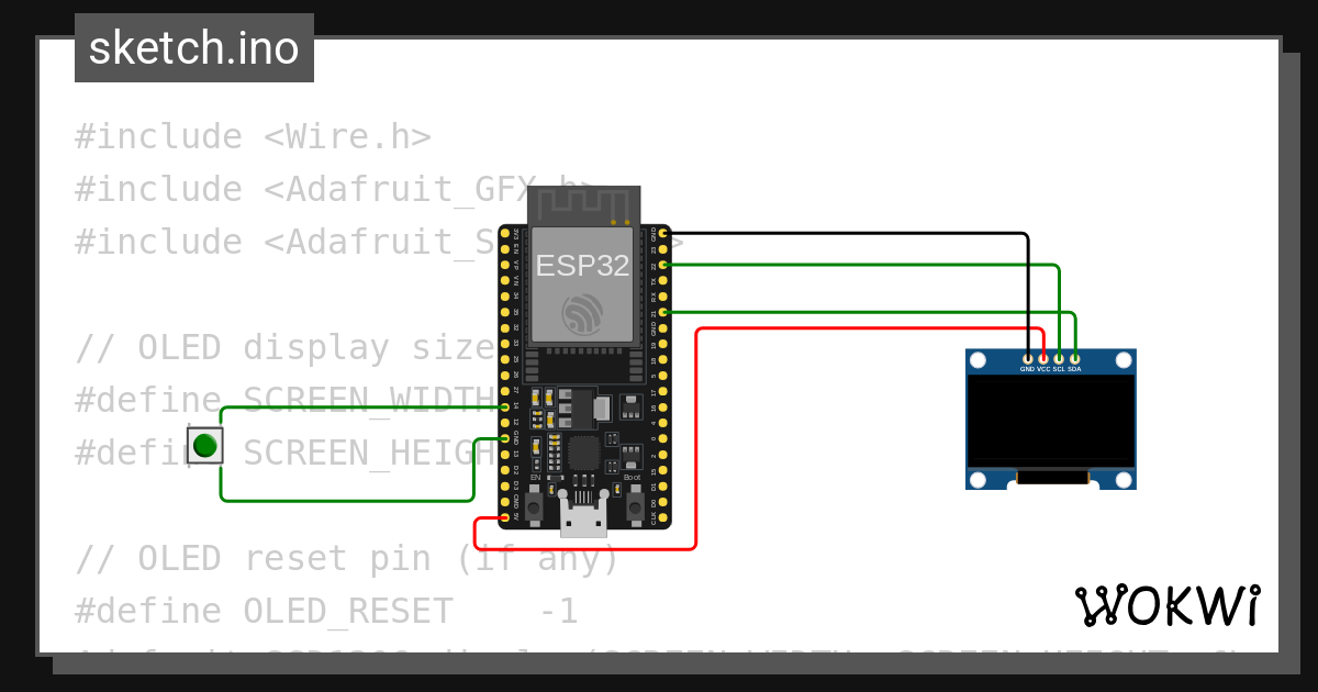 Press Switch And Print Msg Wokwi Esp32 Stm32 Arduino Simulator