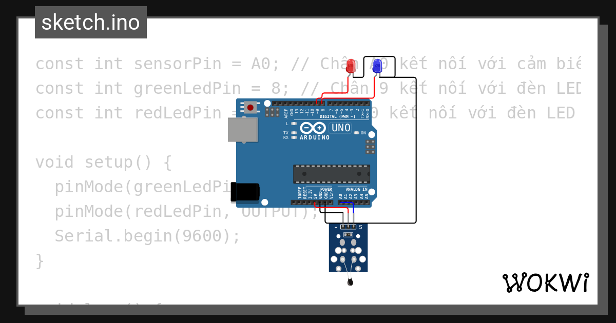 đọc Nhiệt độ Analog Wokwi Esp32 Stm32 Arduino Simulator 3231