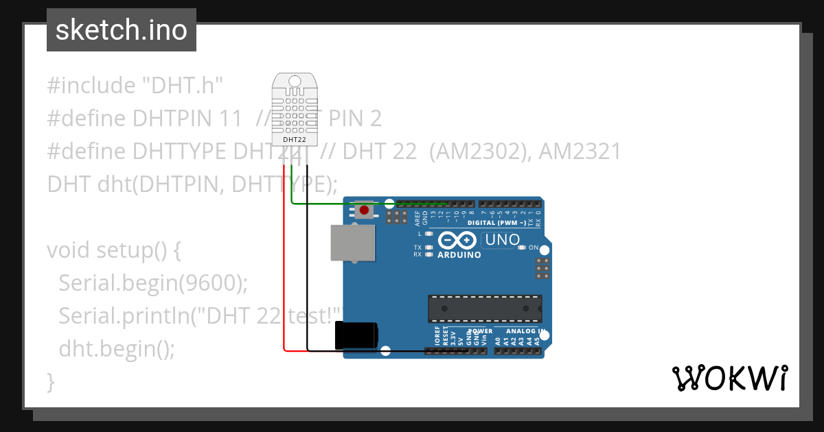 Dth 22 Sensor Suhu Wokwi Esp32 Stm32 Arduino Simulator 7968