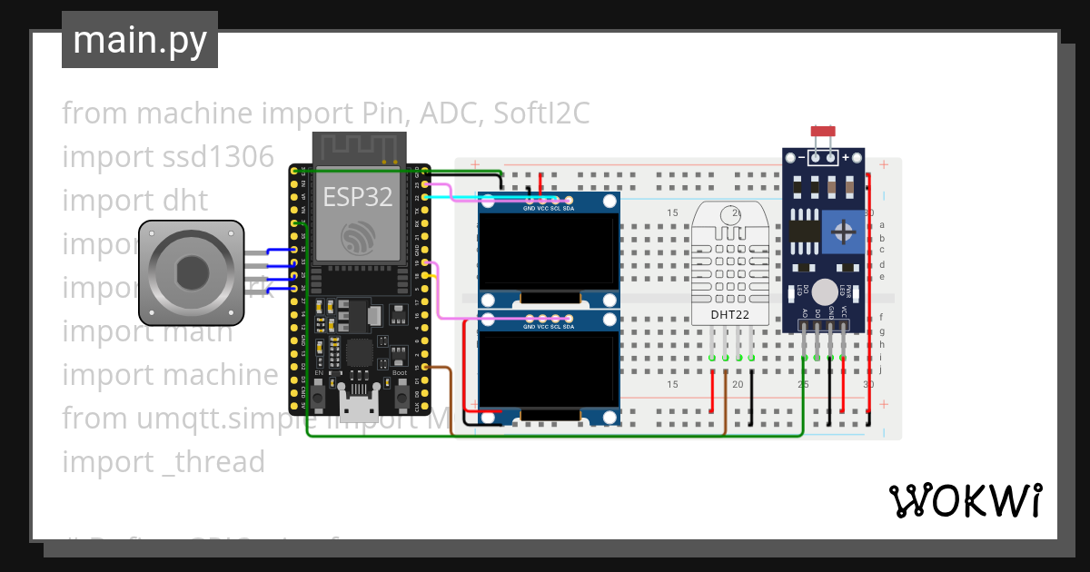 IP PS4 Dzul - Wokwi ESP32, STM32, Arduino Simulator