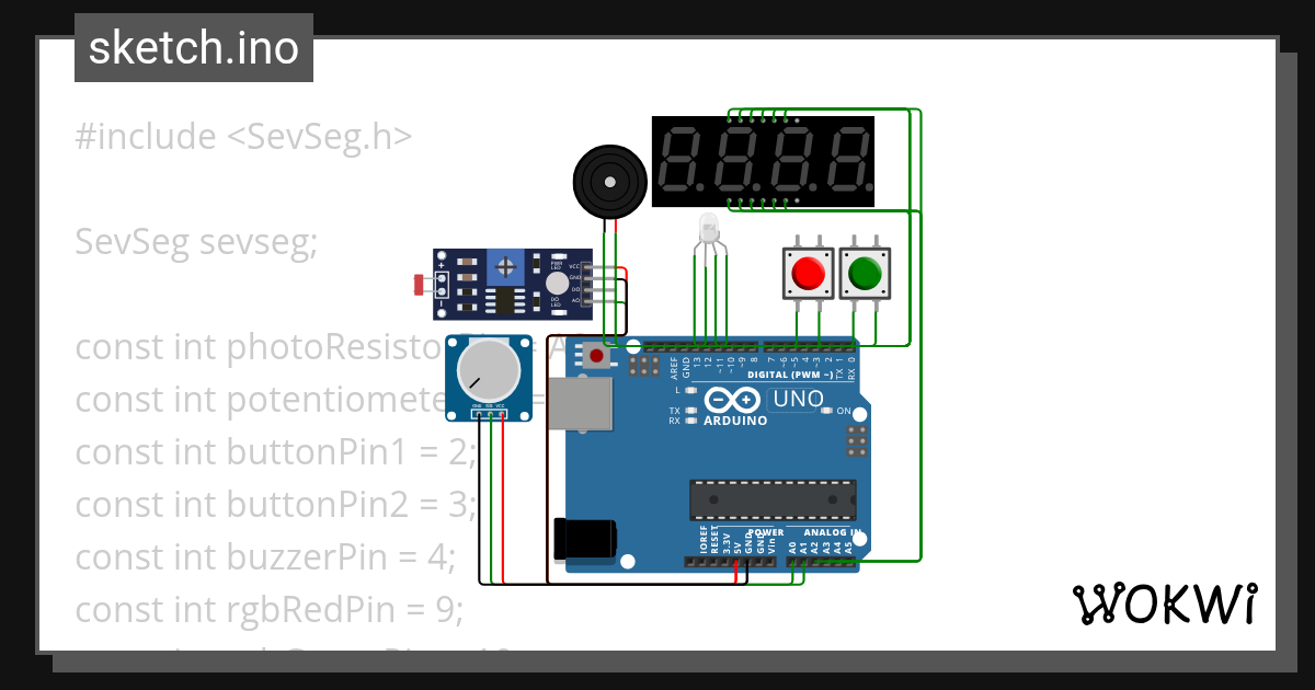 Lab4(3) - Wokwi ESP32, STM32, Arduino Simulator
