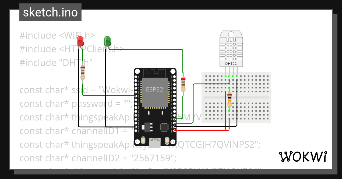 Thingspeak Thiago Maia Wokwi Esp32 Stm32 Arduino Simulator