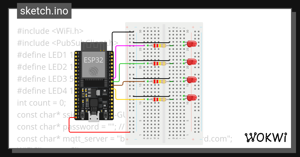 IoT_week13 - Wokwi ESP32, STM32, Arduino Simulator