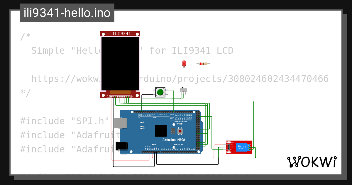 Ili9341 Mega Copy 5 Wokwi Esp32 Stm32 Arduino Simulator