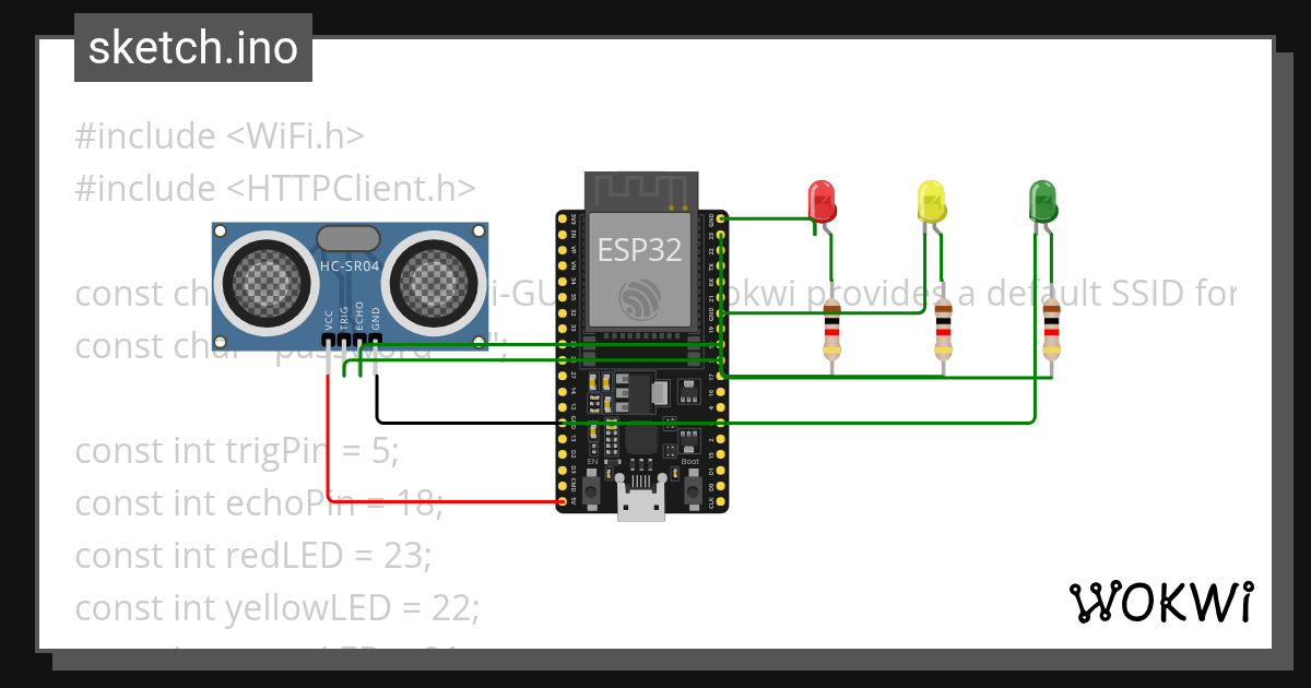 Smart Traffic Diversion System Copy (3) - Wokwi ESP32, STM32, Arduino Simulator
