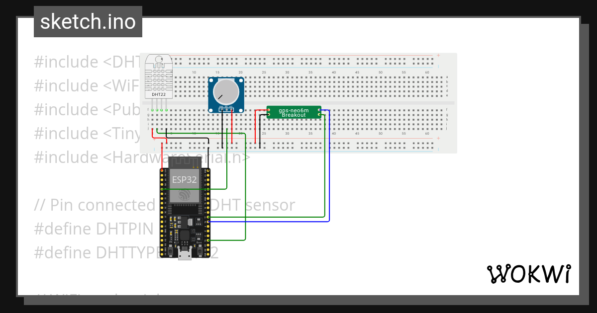FinalProject(Temprature, Humidity, Pressure, GPS)-V4 - Wokwi ESP32, STM32, Arduino Simulator