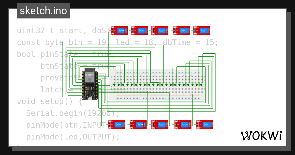 Test Band Transmisi Wokwi Esp32 Stm32 Arduino Simulator 7162