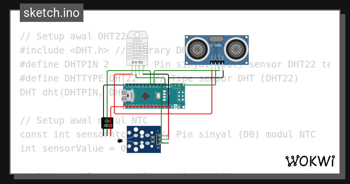 Pemograman Wokwi Esp32 Stm32 Arduino Simulator 