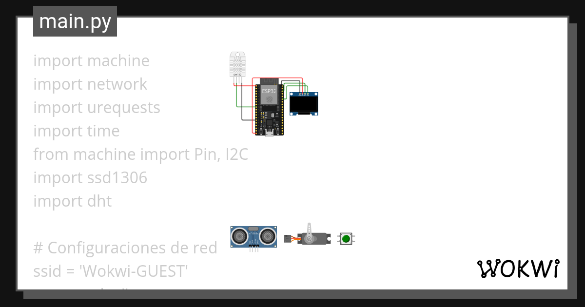 Dht22 Oled 1306 Thingspeak Wokwi Esp32 Stm32 Arduino Simulator 6677