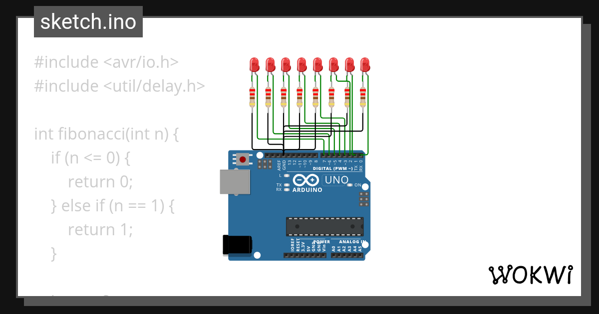 Blinky Bare Metal Wokwi Esp32 Stm32 Arduino Simulator 6737