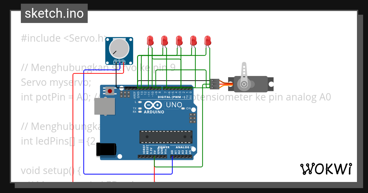 Tugas 6 - Wokwi ESP32, STM32, Arduino Simulator