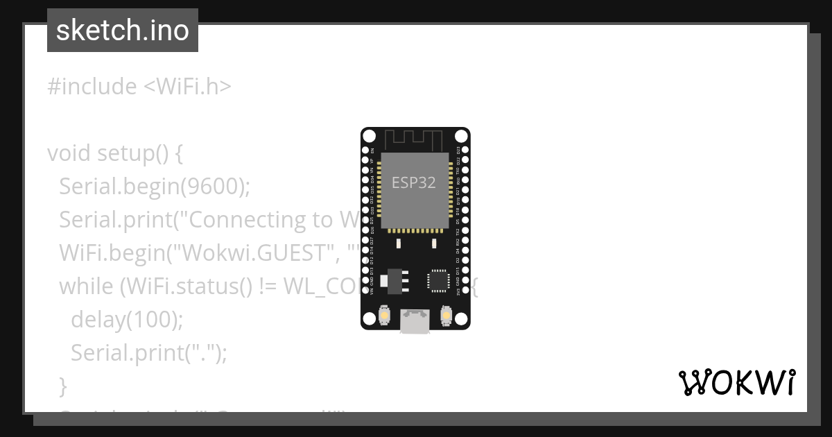 Esp32 Wifi Wokwi Esp32 Stm32 Arduino Simulator 6395