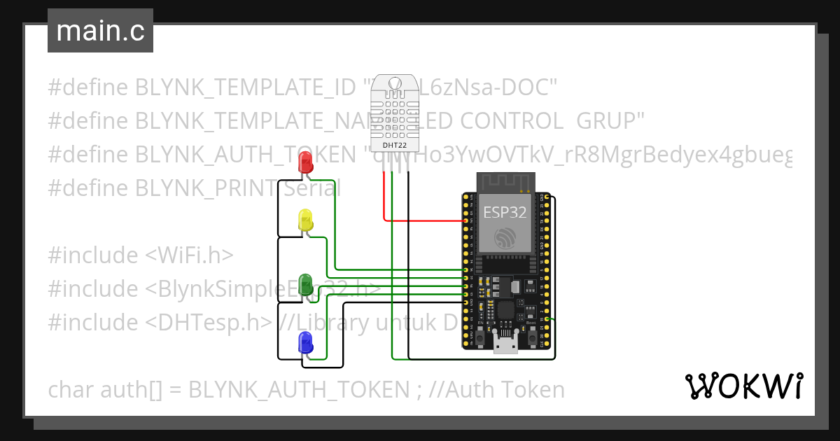 GRUP D - Wokwi ESP32, STM32, Arduino Simulator
