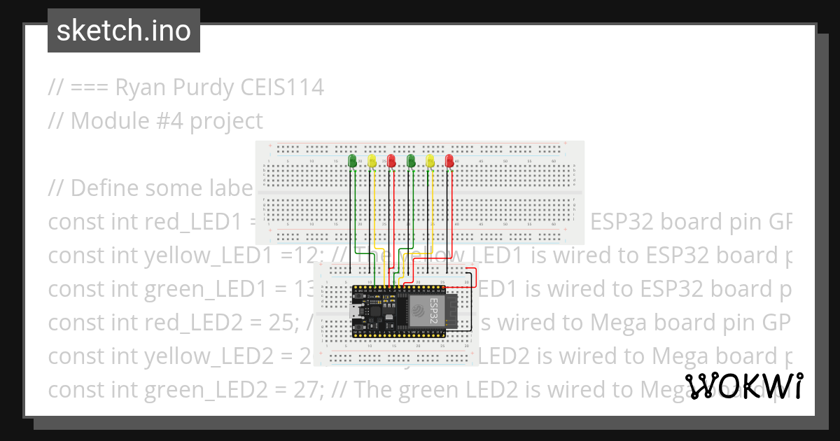 Wokwi - Online ESP32, STM32, Arduino Simulator