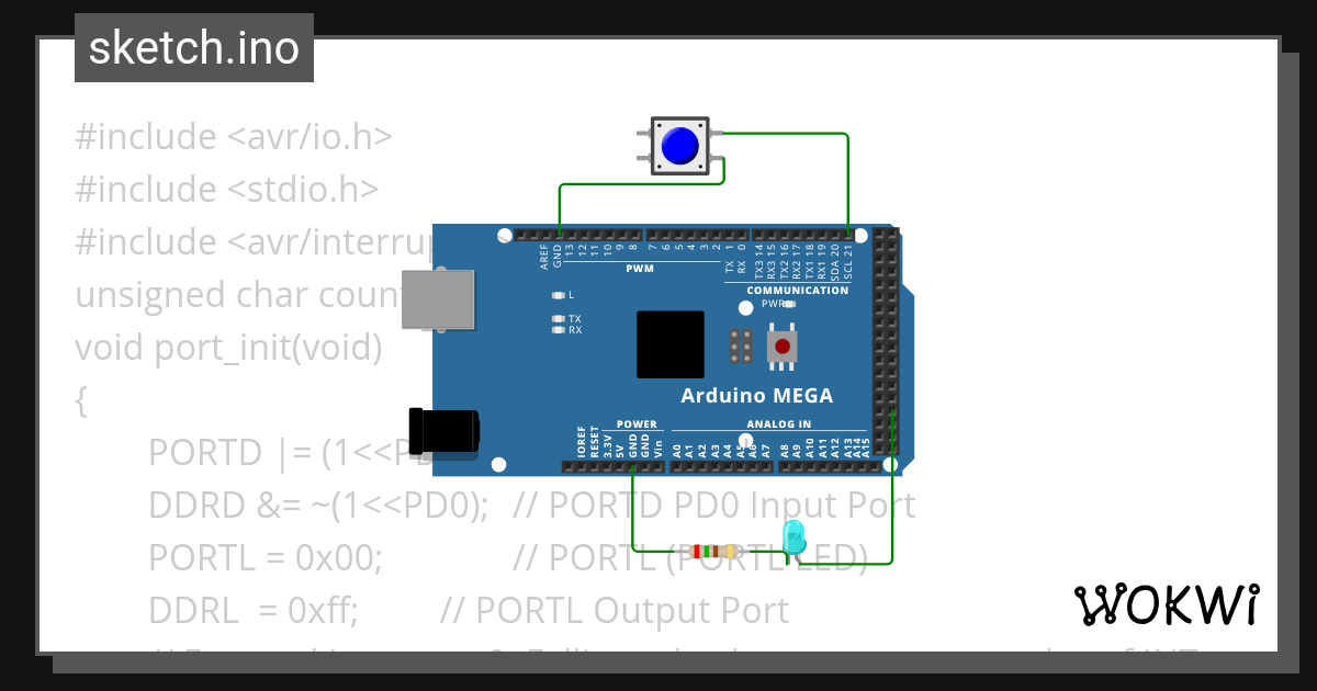Wokwi - Online ESP32, STM32, Arduino Simulator
