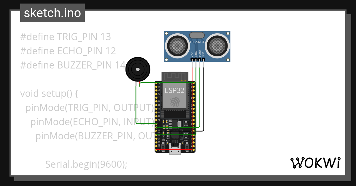 Virtual Reality Navigation Assistant for the Visually Impaired Copy - Wokwi ESP32, STM32 ...