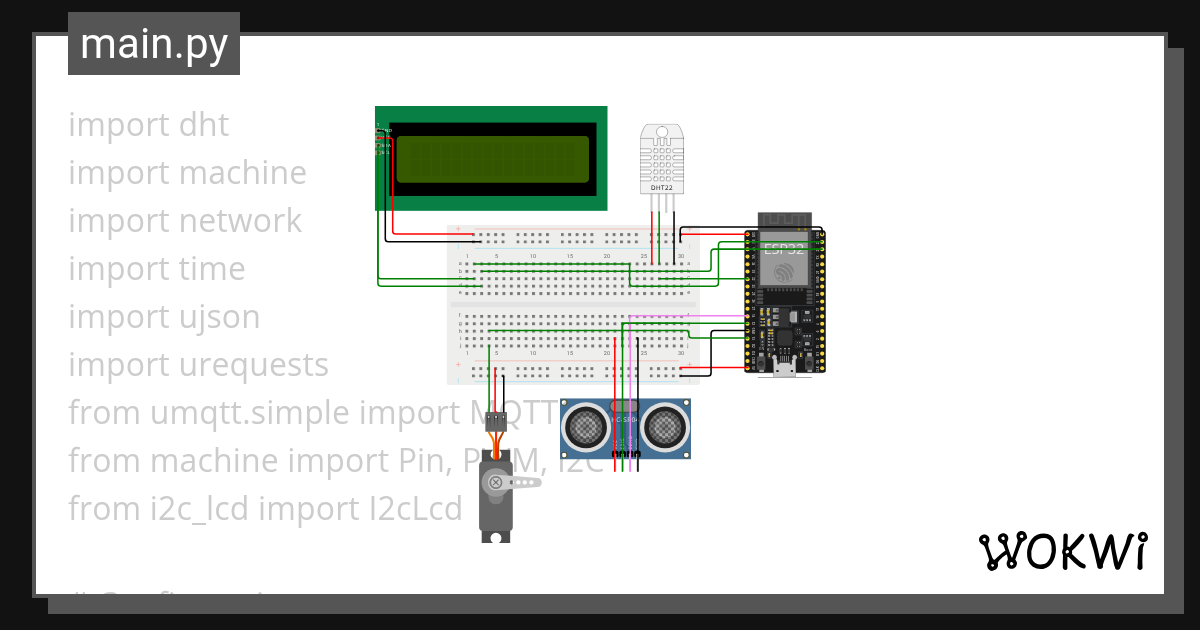 IoTProject - Wokwi ESP32, STM32, Arduino Simulator