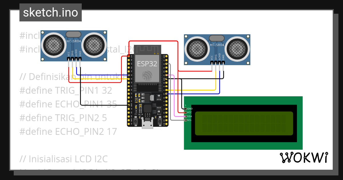 Multi Sensor Hcsr Rymutich Wokwi Esp32 Stm32 Arduino Simulator