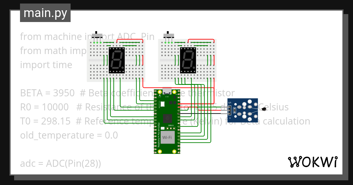 Temperature Sensor Reading Copy Wokwi Esp32 Stm32 Arduino Simulator 9931