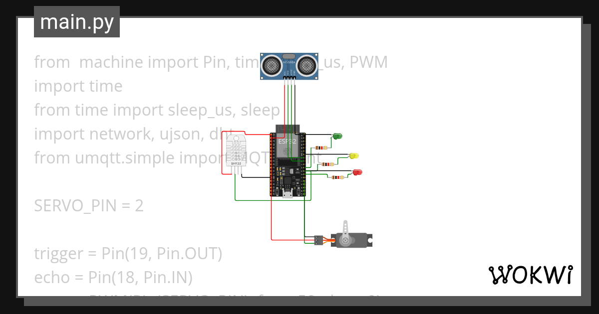 Arduino Lixo Wokwi Esp32 Stm32 Arduino Simulator