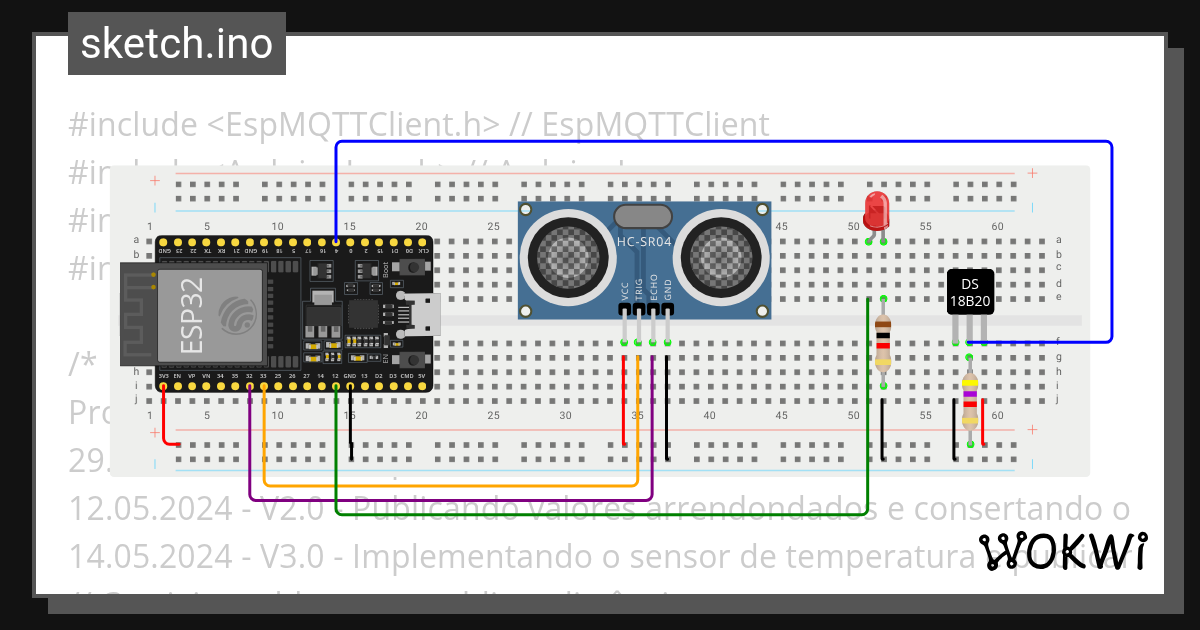 Wokwi - Online ESP32, STM32, Arduino Simulator