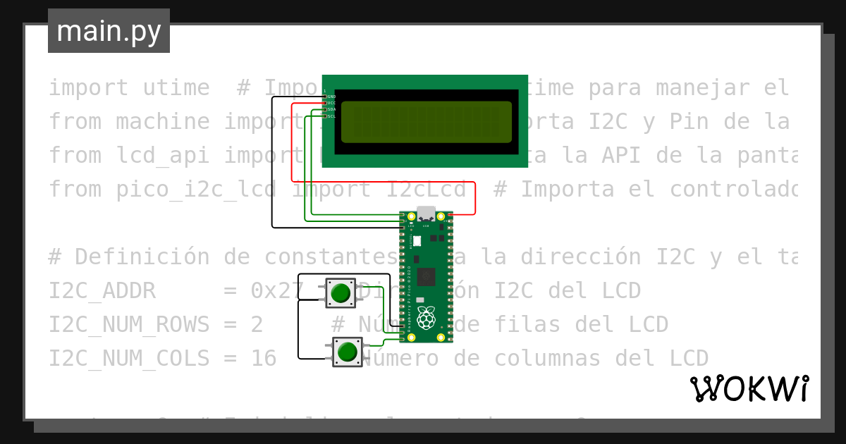 Lcdcontador Wokwi Esp32 Stm32 Arduino Simulator