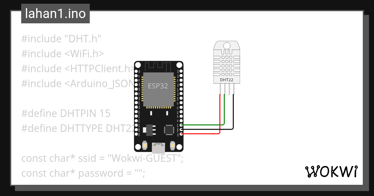 Koneksi Platform Thingspeak Copyhnm - Wokwi ESP32, STM32, Arduino Simulator