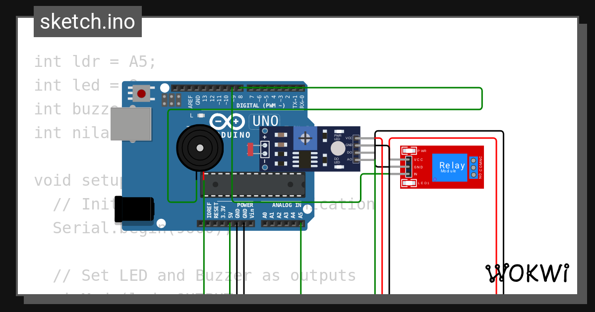 Pemadam Lampu Oto No1 Wokwi Esp32 Stm32 Arduino Simulator 6548