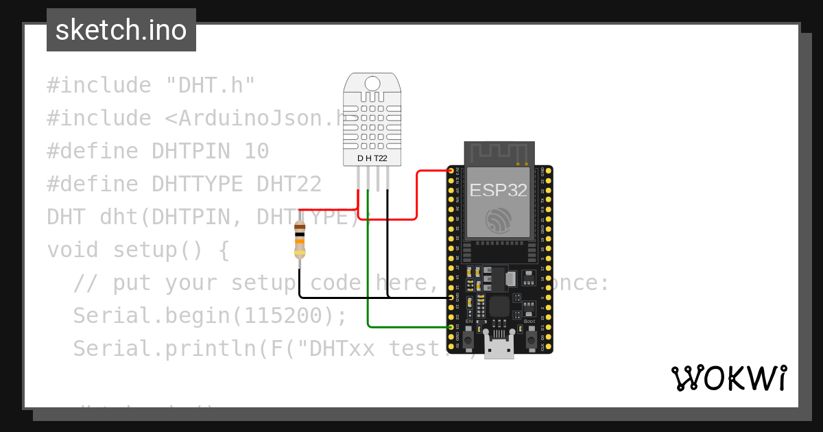 Dht Lab Wokwi Esp32 Stm32 Arduino Simulator 3527