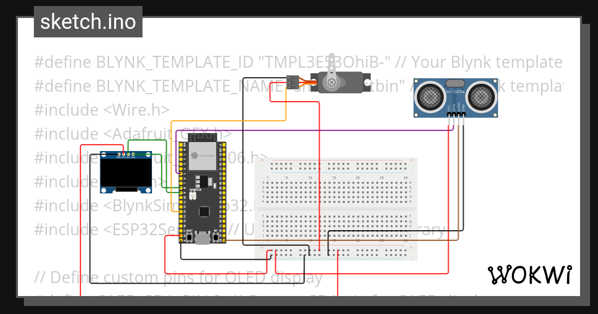 my Project - Wokwi ESP32, STM32, Arduino Simulator