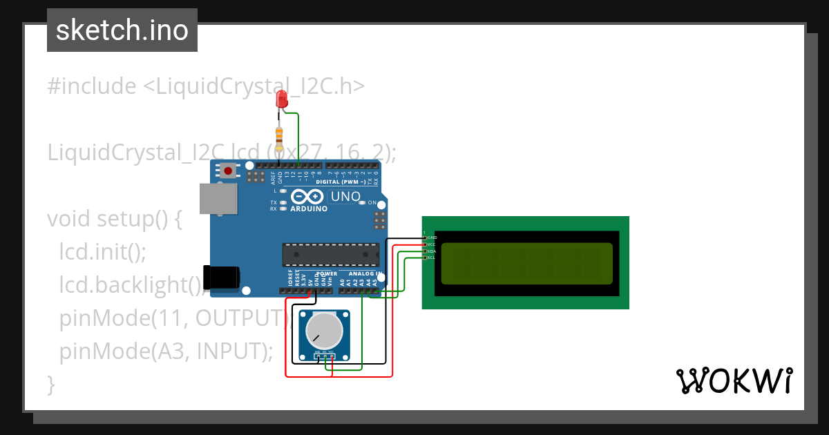 Lesson 6 Adc With Potentionmeter Wokwi Esp32 Stm32 Arduino Simulator