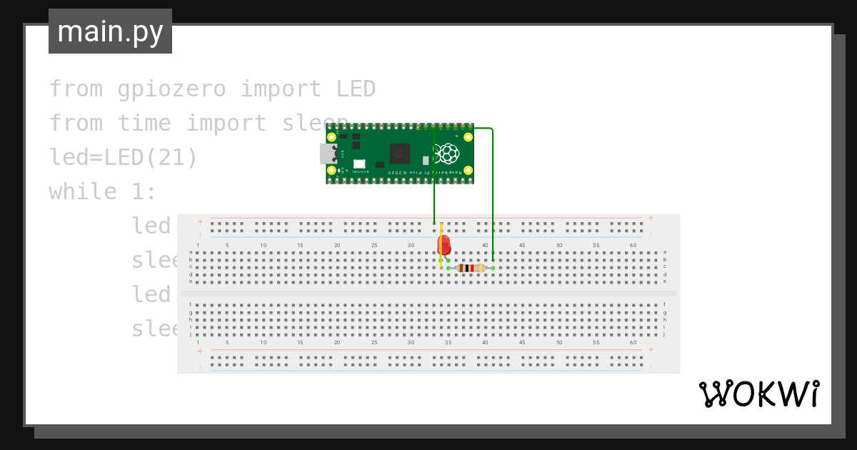 Raspberry Pi Pico Passive Buzzer Picozero Copy Wokwi Esp32 Stm32 Arduino Simulator